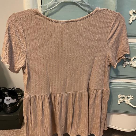 Olivia Rae | Tops | Brown Olivia Rae New York Top Slightly Worn | Poshmark